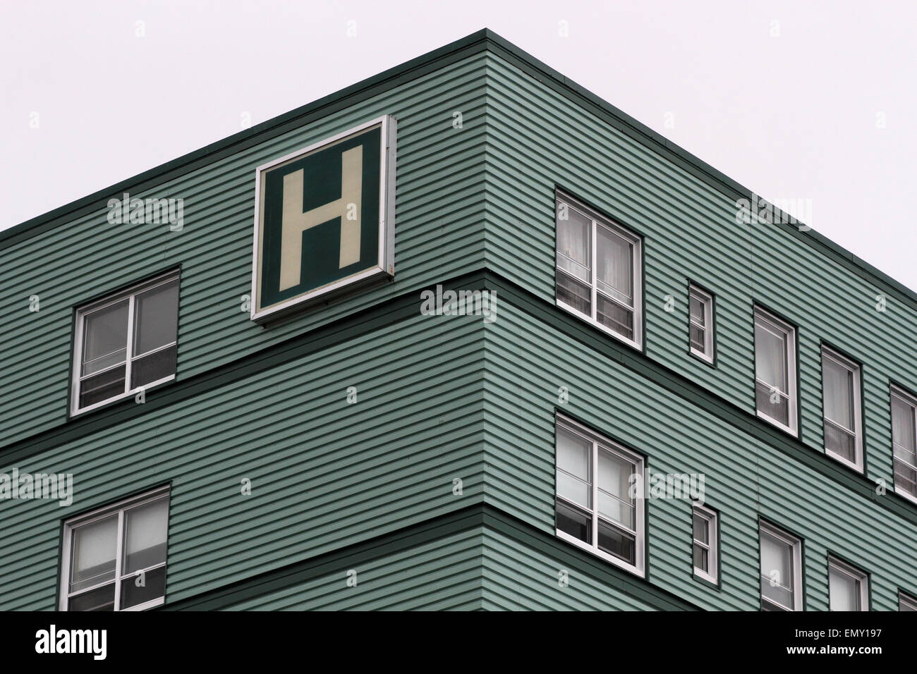 The Northside General Hospital in North Sydney, Nova Scotia Stock Photo ...