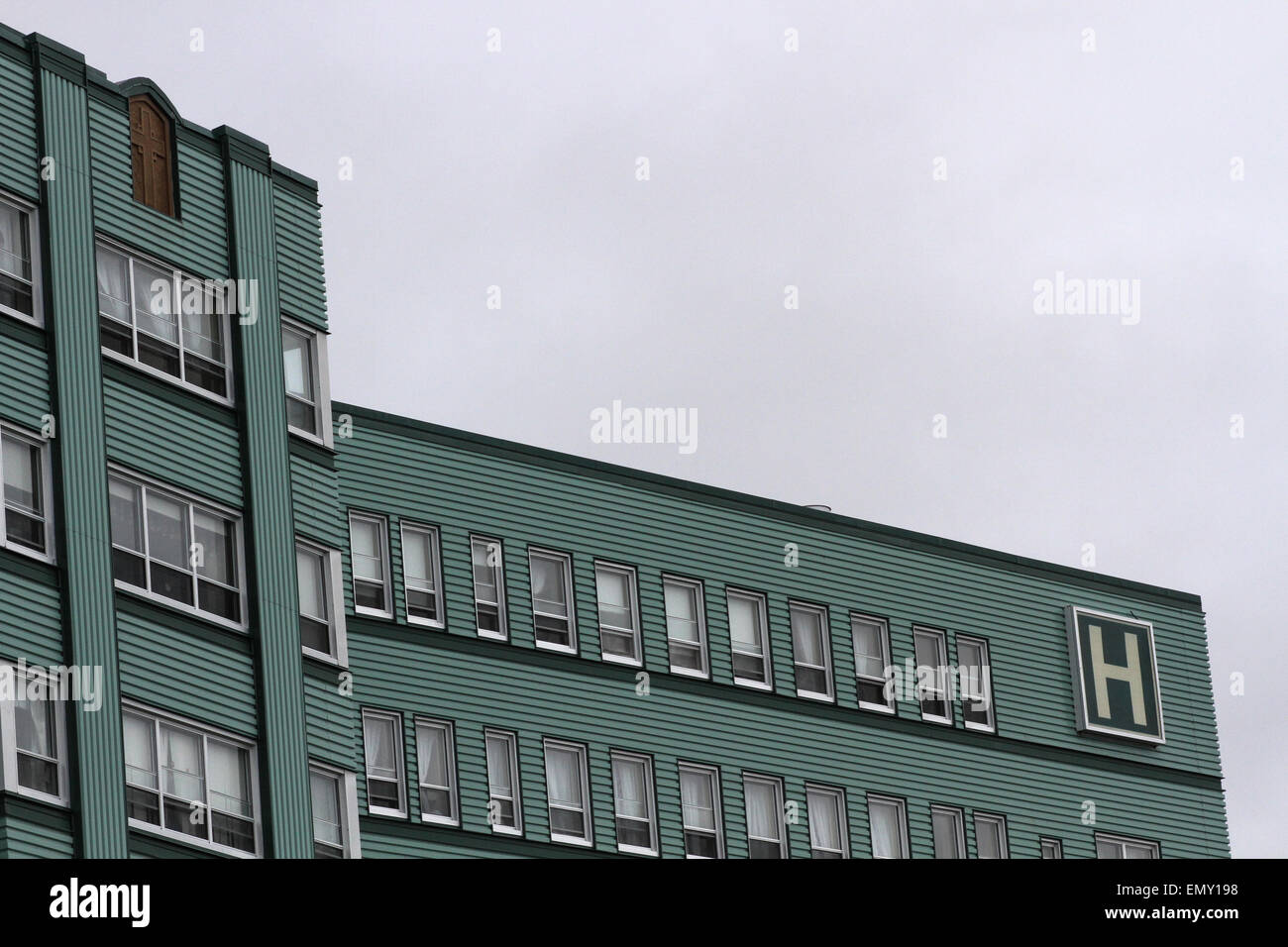 The Northside General Hospital in North Sydney, Nova Scotia Stock Photo ...
