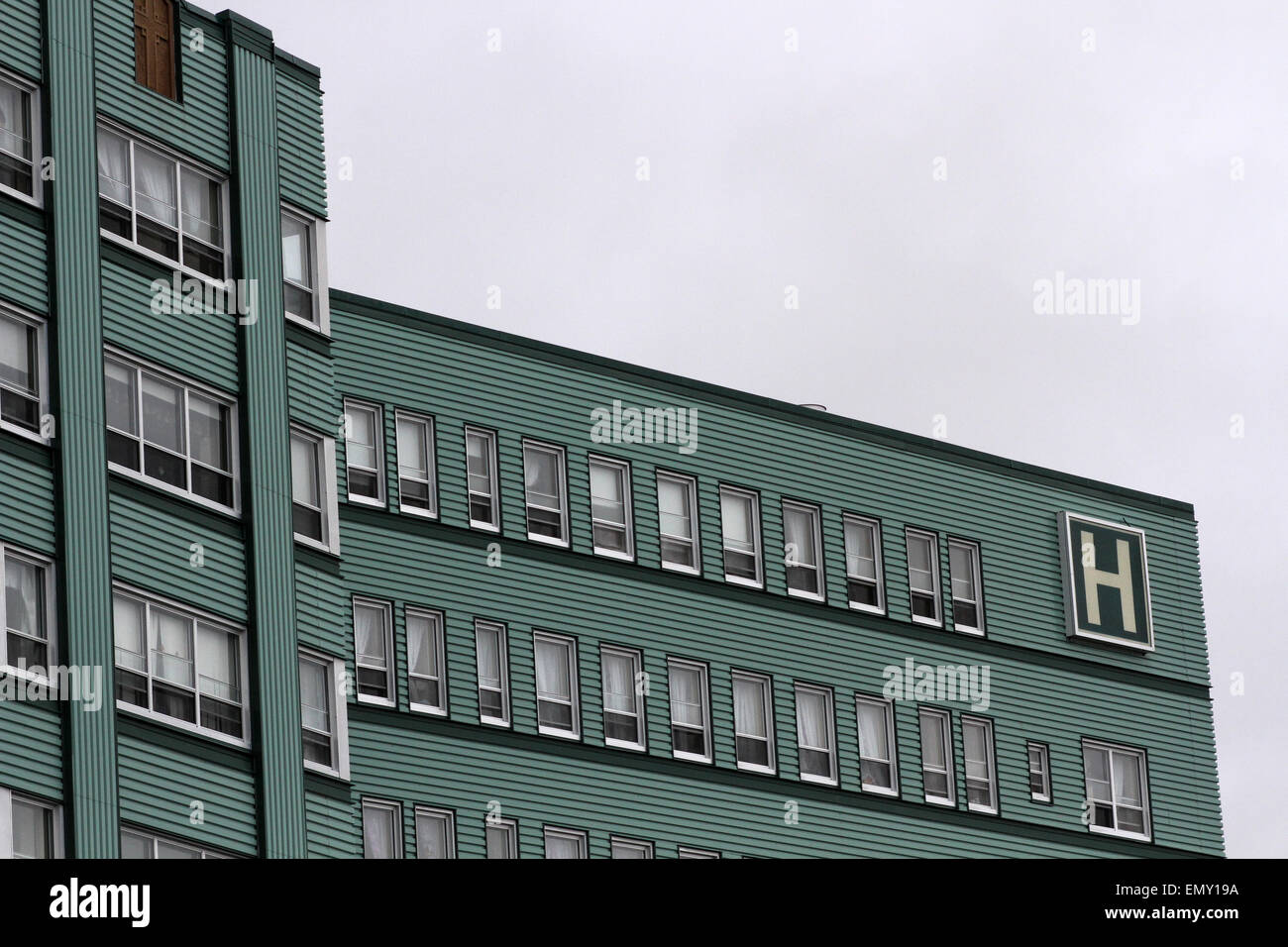 The Northside General Hospital in North Sydney, Nova Scotia Stock Photo ...