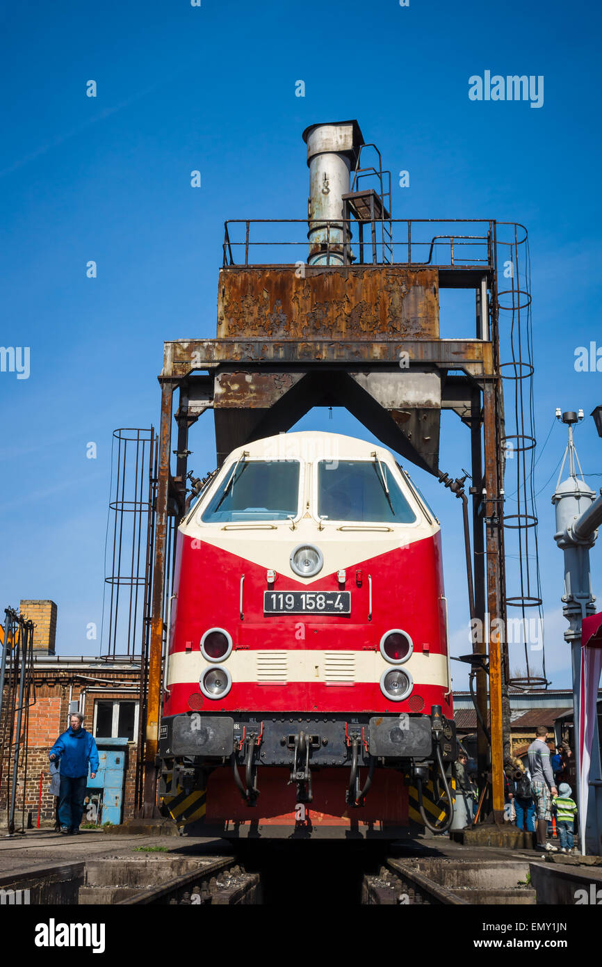 Diesel locomotive DR Class 119 ("23rd August" Bucharest Locomotive ...