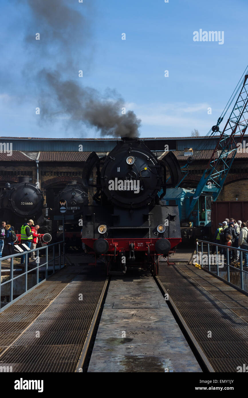 Steam locomotive Borsig 03 2155-4 (DRG Class 03 Stock Photo - Alamy