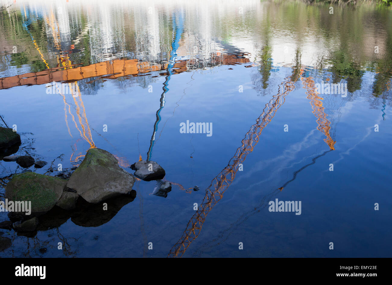 Construction of the Heysham to Lancaster Link Roadworks across the M6 ...