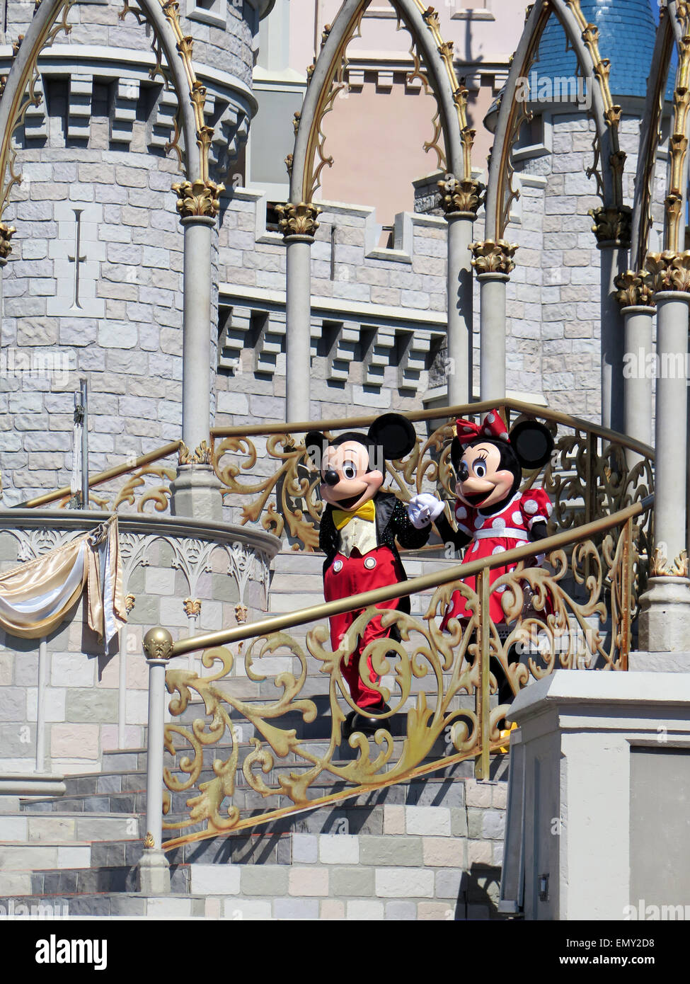 Mickey minnie princess hi-res stock photography and images - Alamy