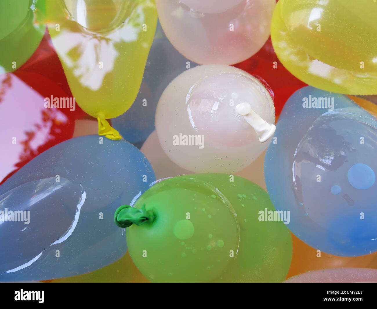 Floating Water Bombs Stock Photo - Alamy
