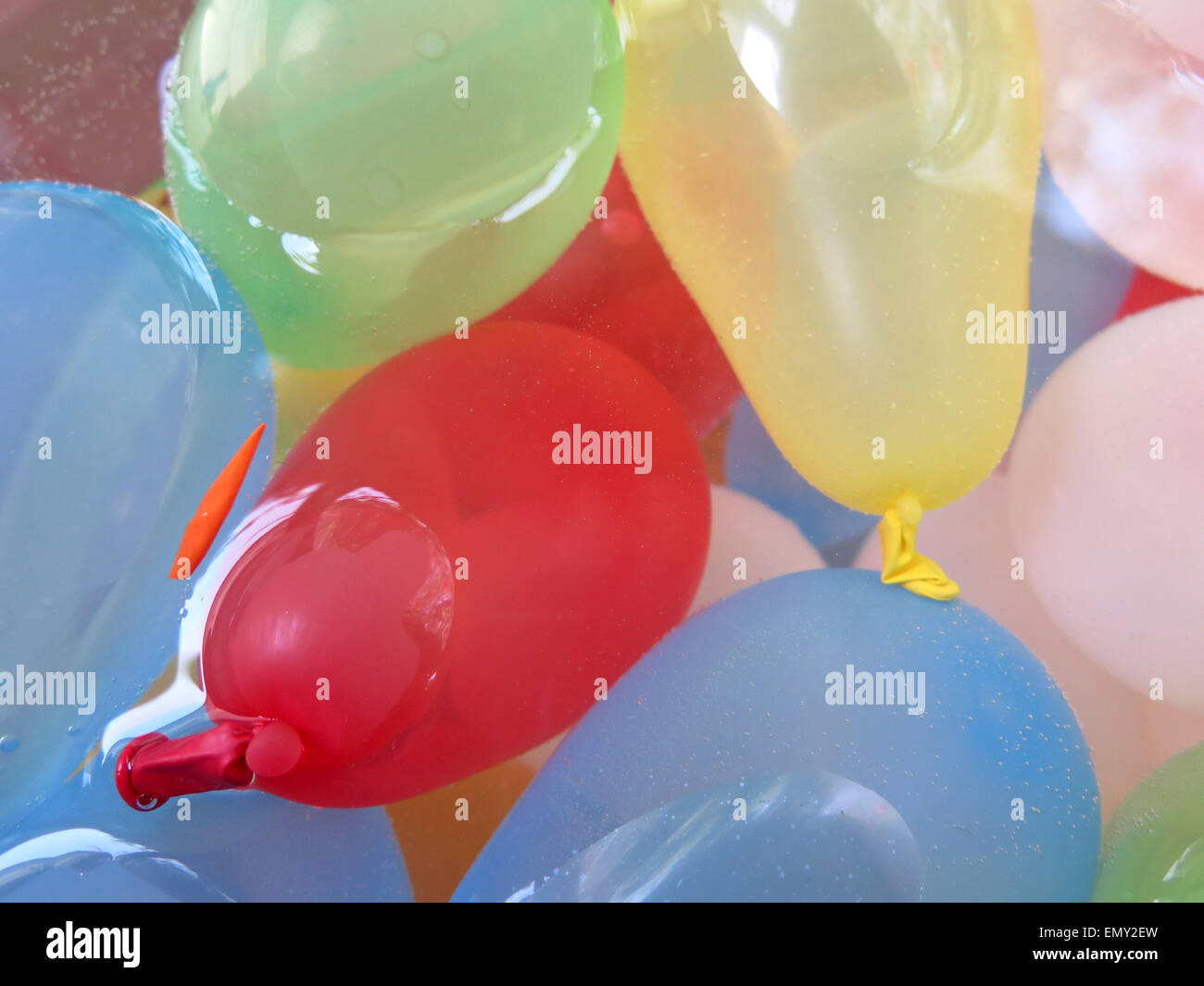 Floating Water Bombs Stock Photo - Alamy