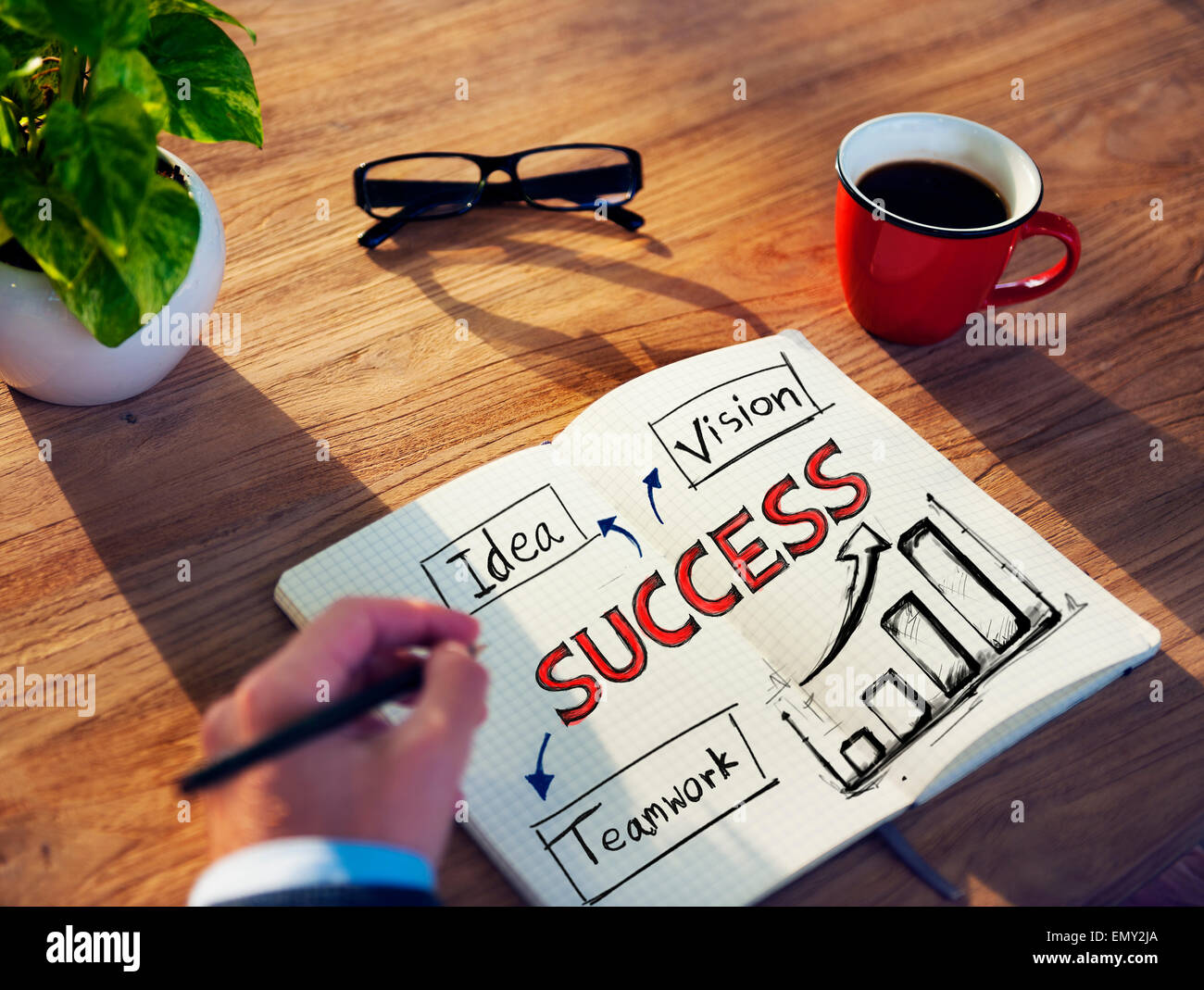 Success work concepts hi-res stock photography and images - Alamy