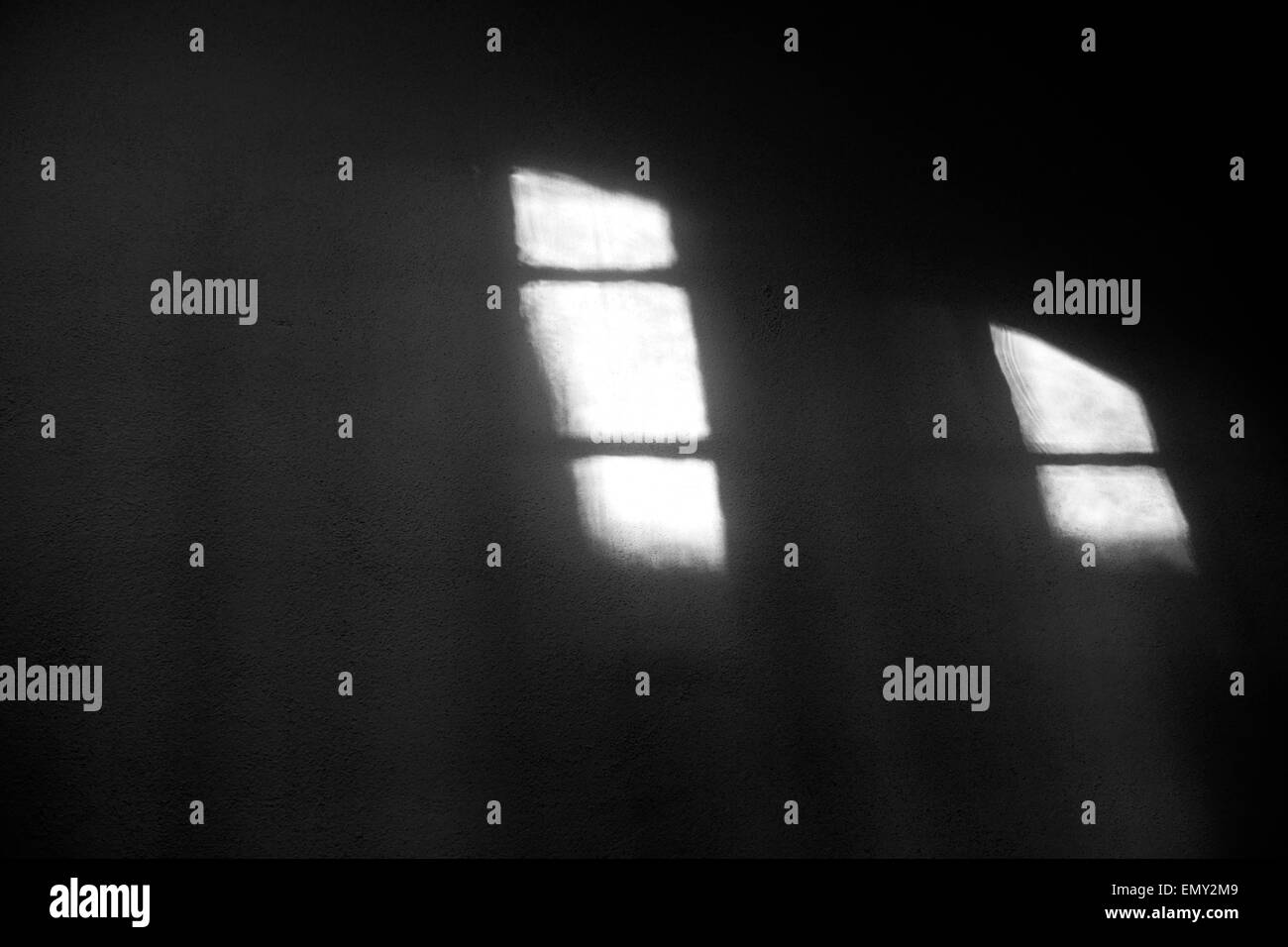 Sunlight through window Black and White Stock Photos & Images - Alamy
