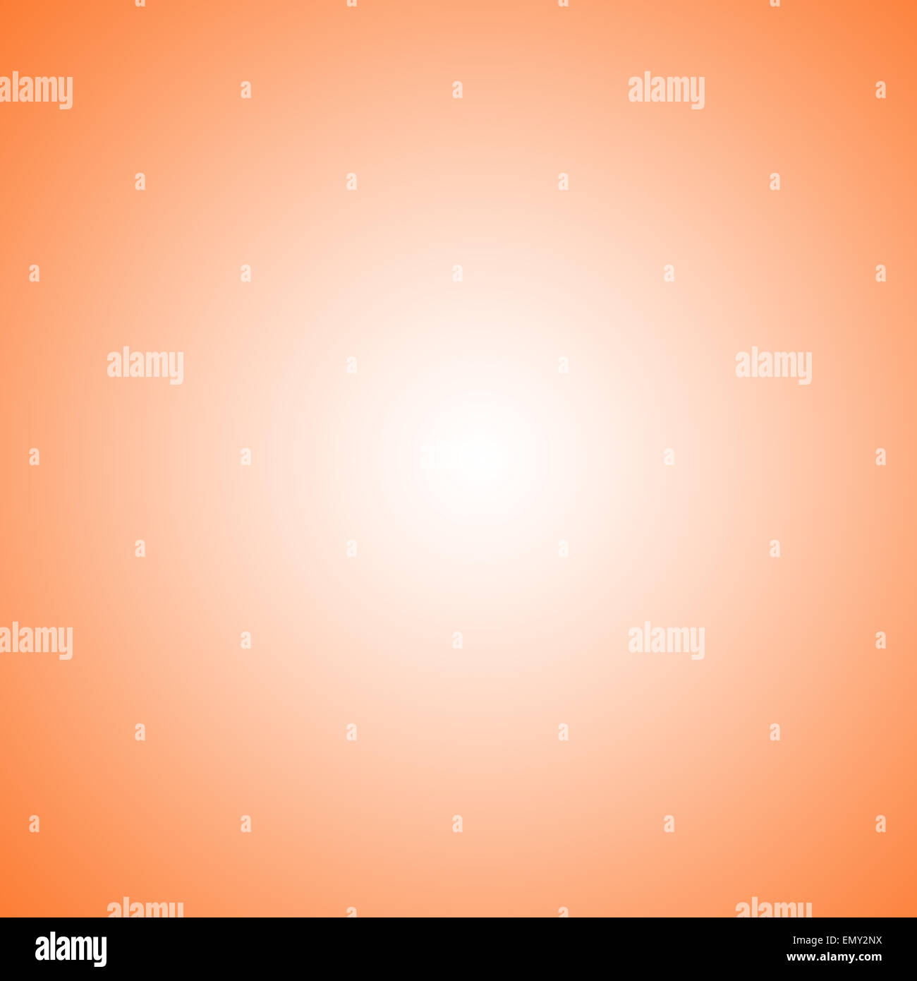 orange gradient on the light spot from white Stock Photo - Alamy