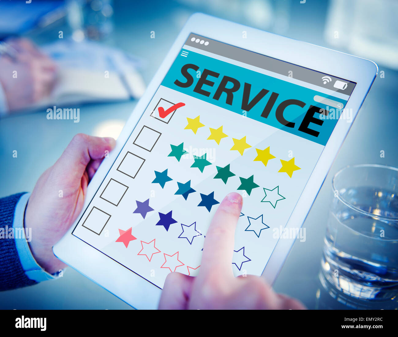 Levels of service hi-res stock photography and images - Alamy