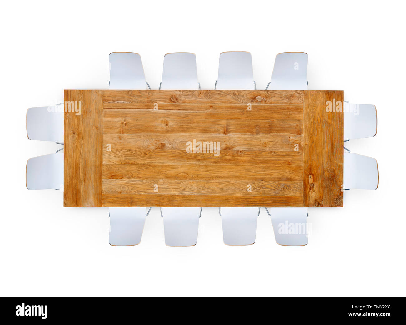Board room table chairs Cut Out Stock Images & Pictures - Alamy