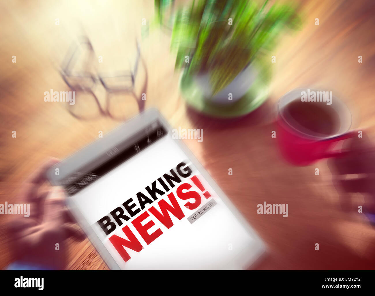 News report hi-res stock photography and images - Alamy