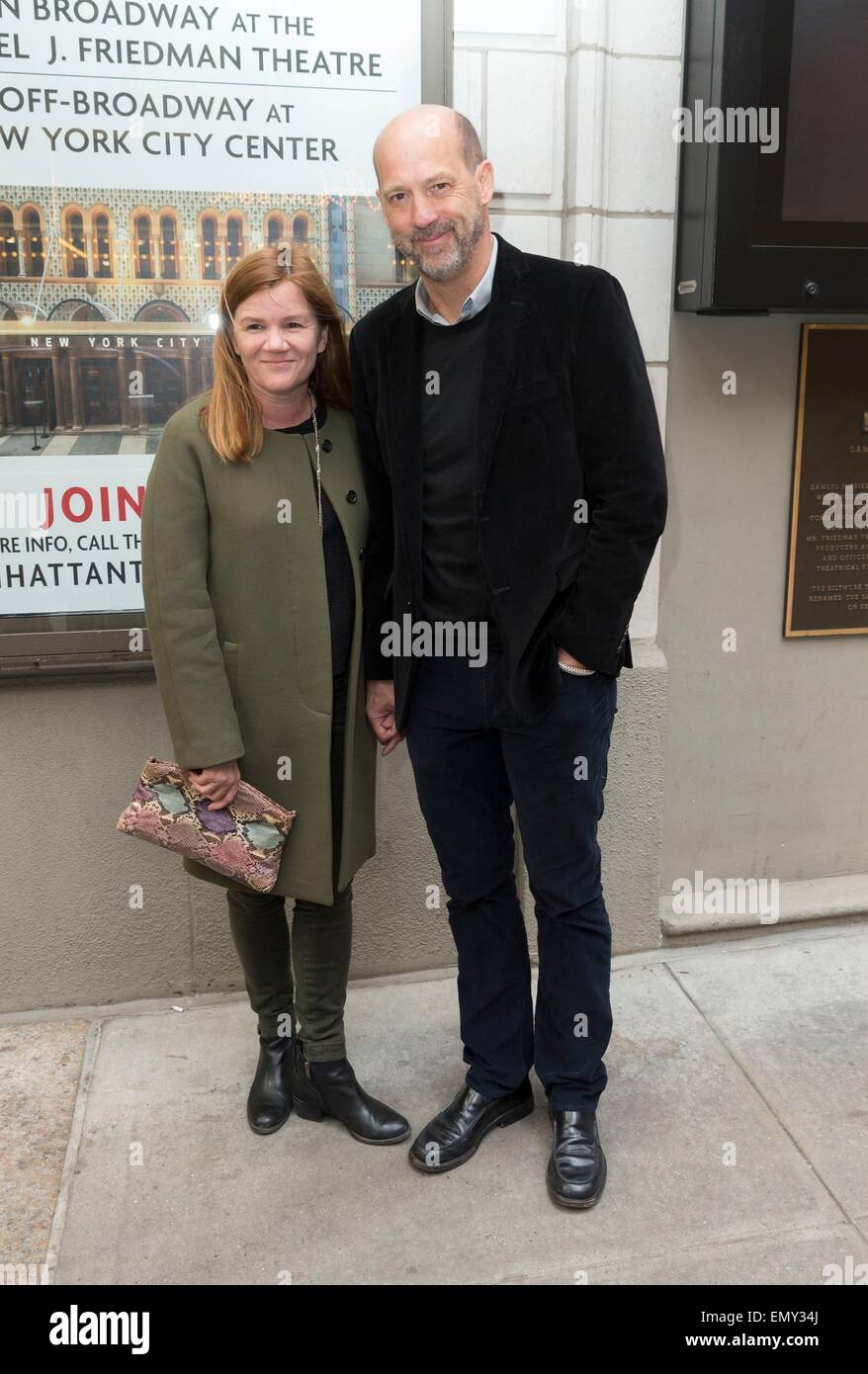 New York, NY, USA. 23rd Apr, 2015. guest, Anthony Edwards at arrivals ...