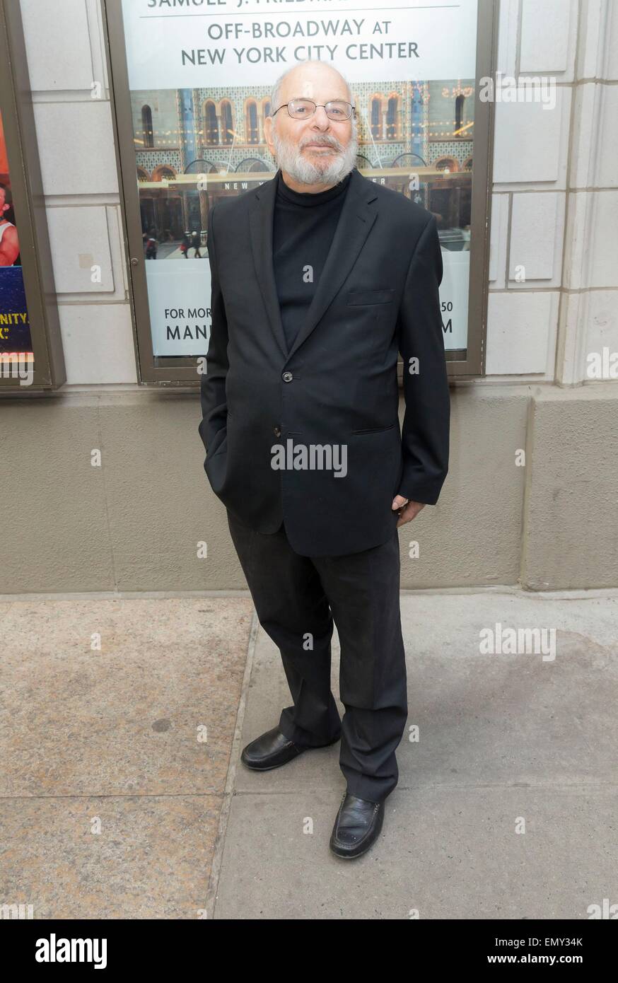 New York, NY, USA. 23rd Apr, 2015. Alfred Uhry at arrivals for AIRLINE ...
