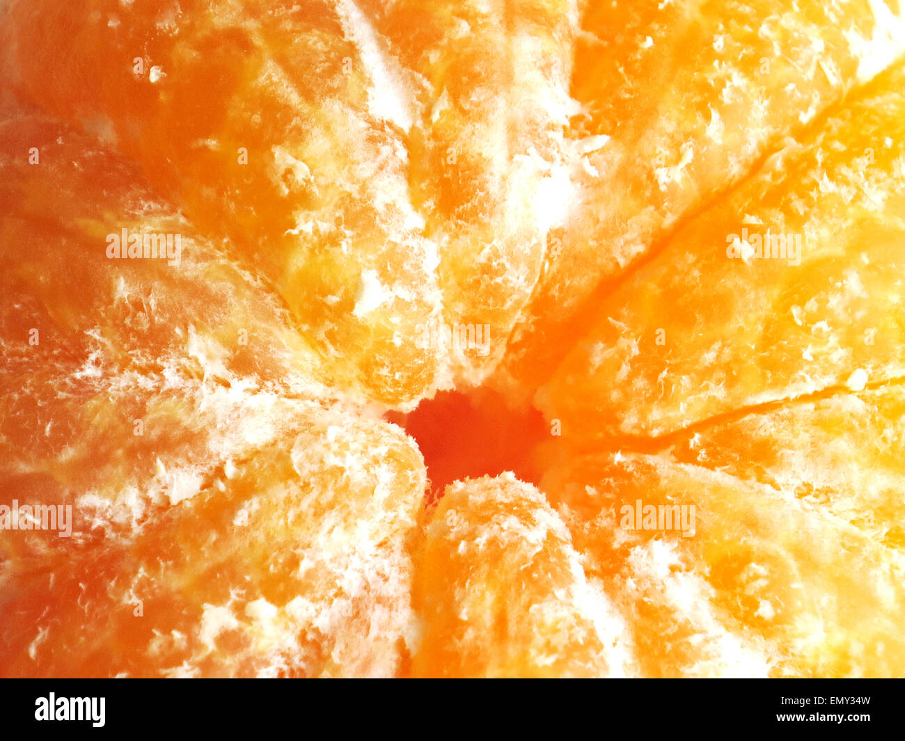 Close up peeled tangerine hi-res stock photography and images - Alamy