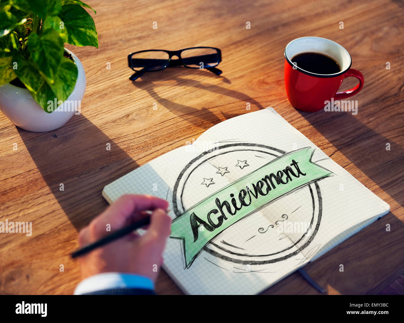 Achievement illustration hi-res stock photography and images - Alamy