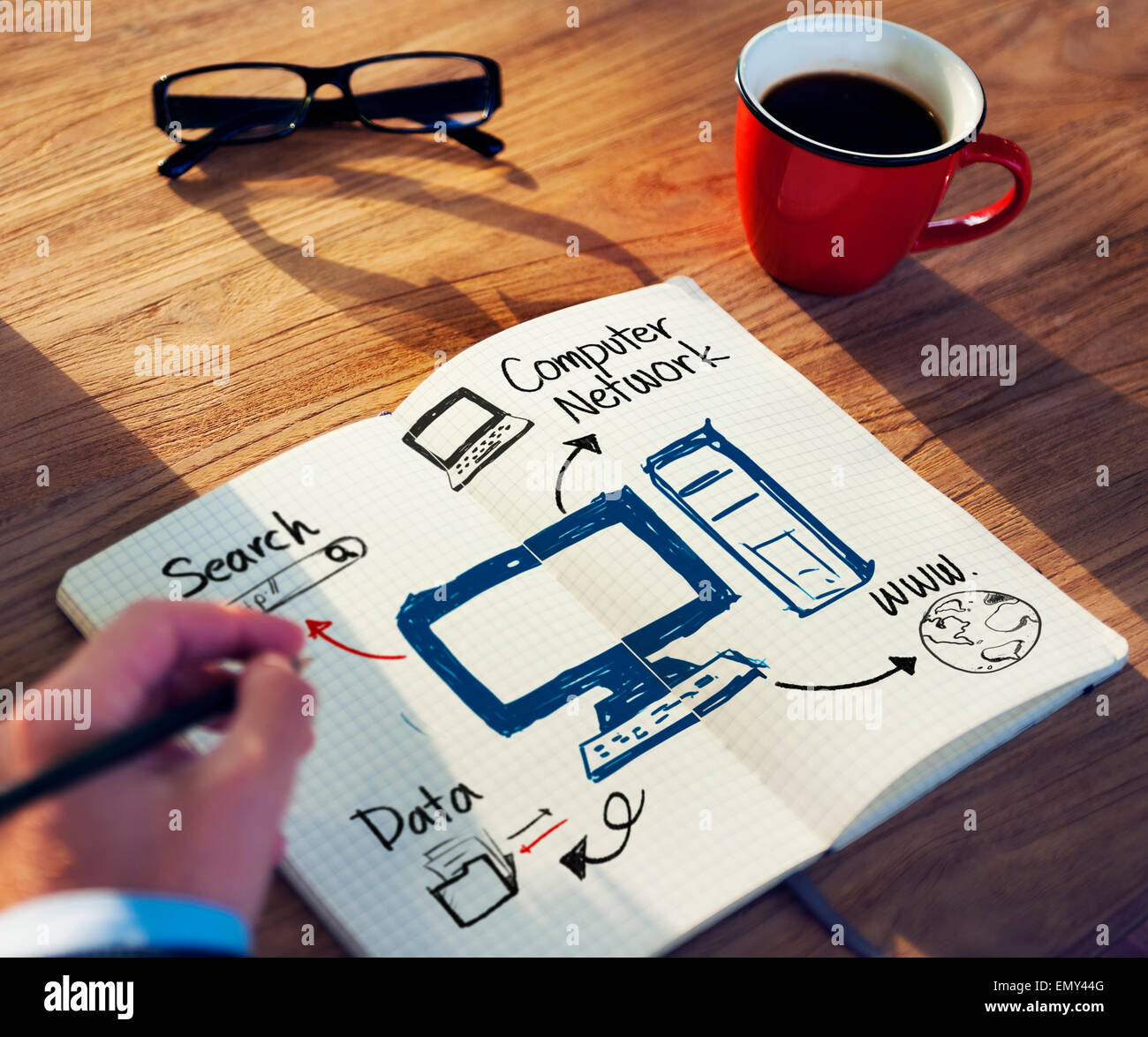 Network planning hi-res stock photography and images - Alamy
