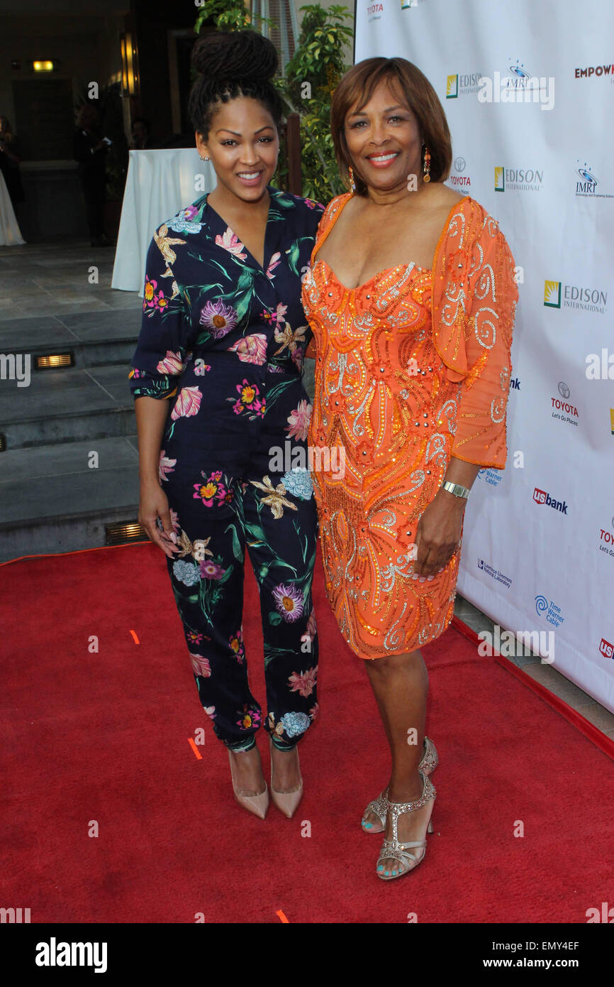 Los Angeles, California, USA. 23rd Apr, 2015. Megan Good; Betty LeMarr ...