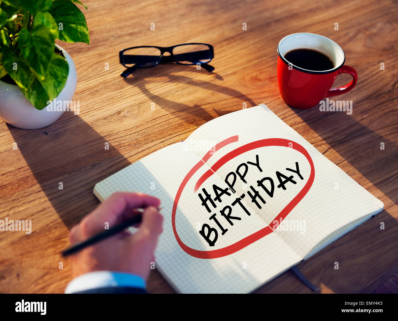 Happy birthday writing hi-res stock photography and images - Alamy