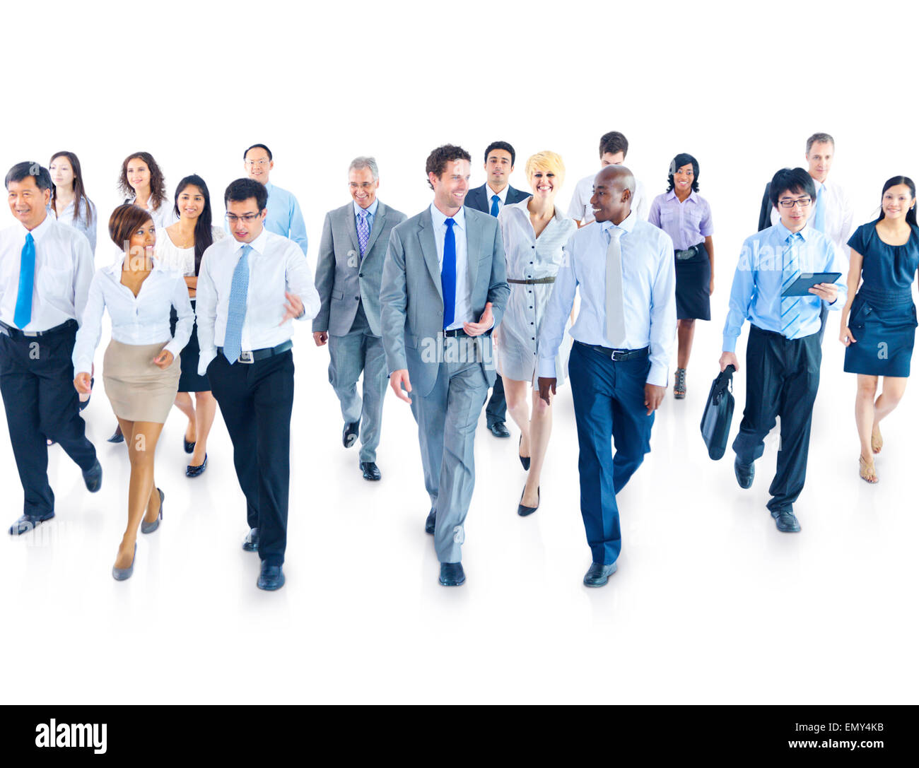 Business People Walking Toward Camera Stock Photo - Alamy