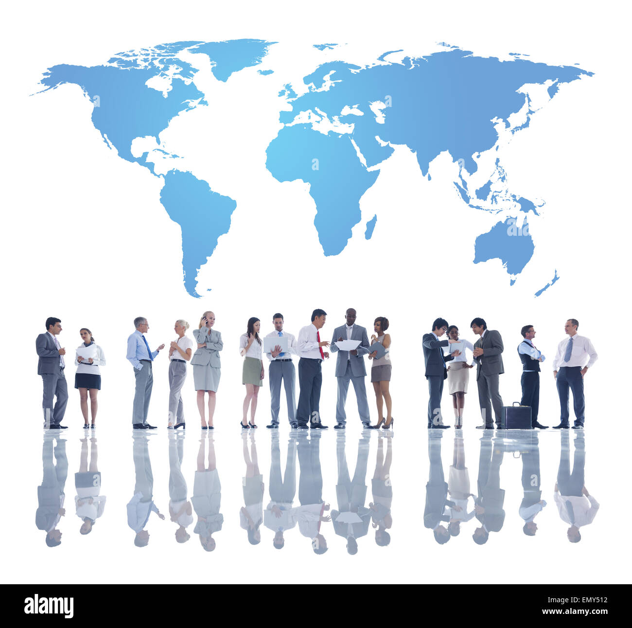 The Global Team Development Stock Photo - Alamy