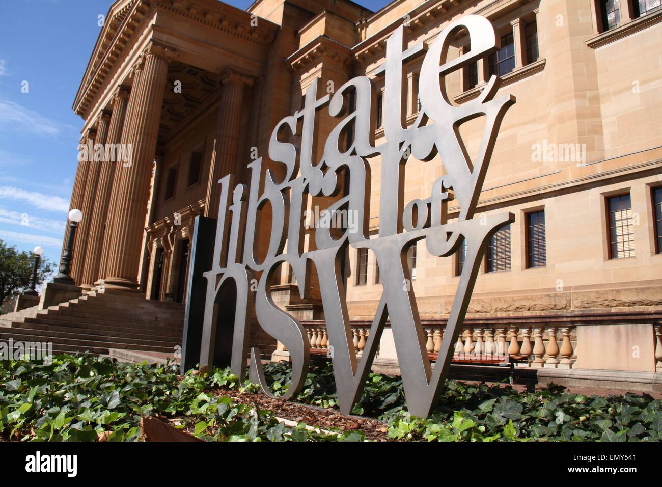 Sydney, Australia. 24 April 2015. The State Library of New South Wales ...