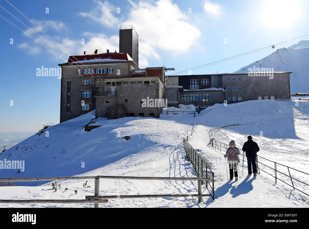 Mountains in winter Stock Photo - Alamy