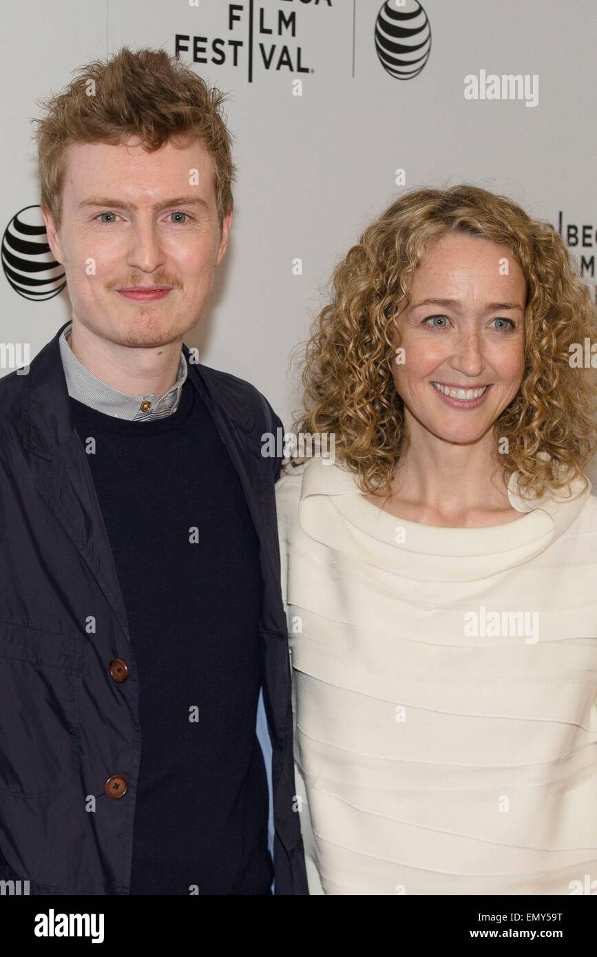 New York, NY, USA. 23rd Apr, 2015. Ewan McNicol, Anna Sandilands at ...