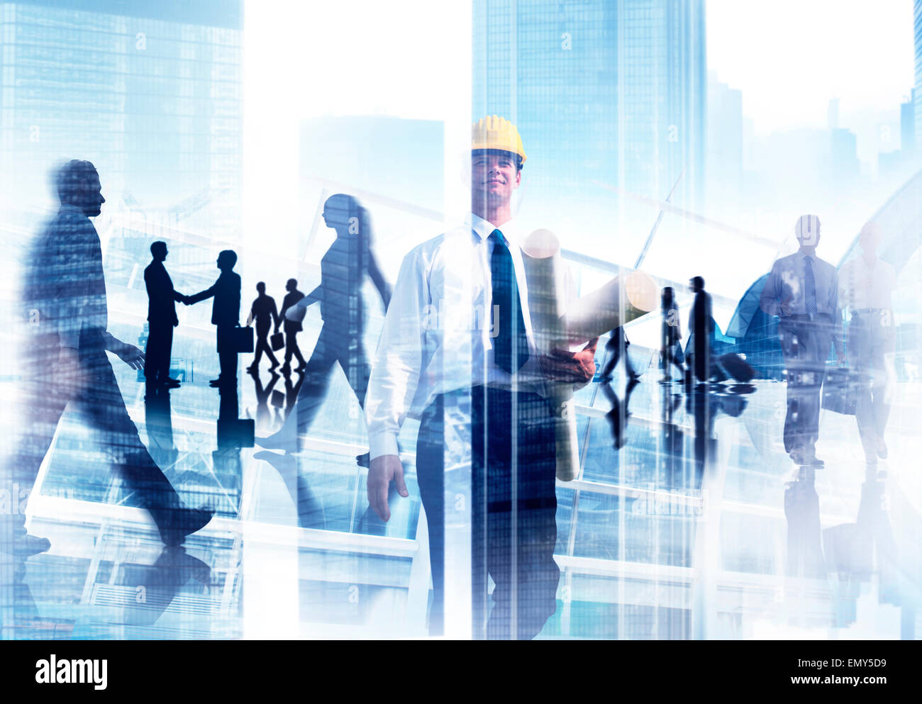 Blurred person walking transparent hi-res stock photography and images ...