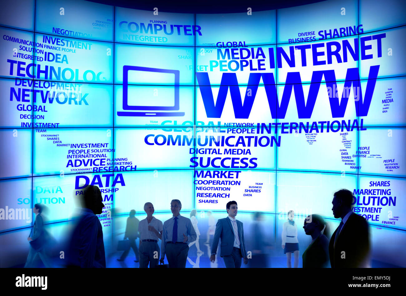 World Wide Web Global Connection Data Internet Concept Stock Photo - Alamy