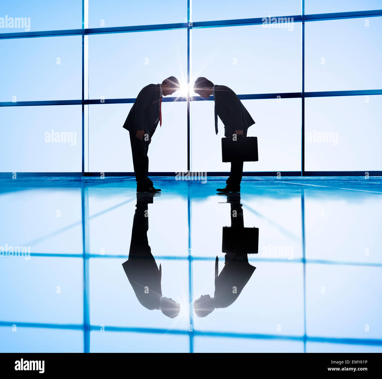 Two Bowing High Resolution Stock Photography and Images - Alamy