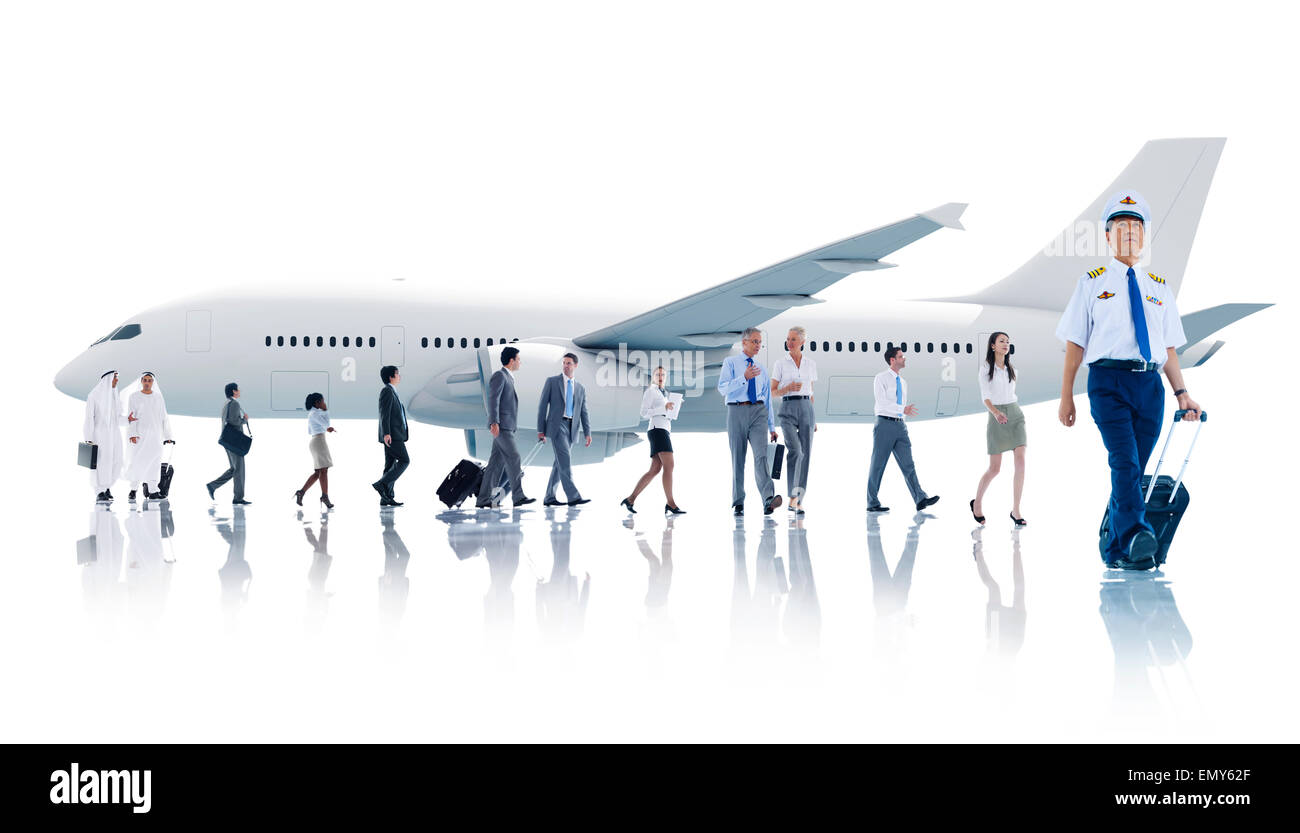 Business group travel on Cut Out Stock Images & Pictures - Alamy