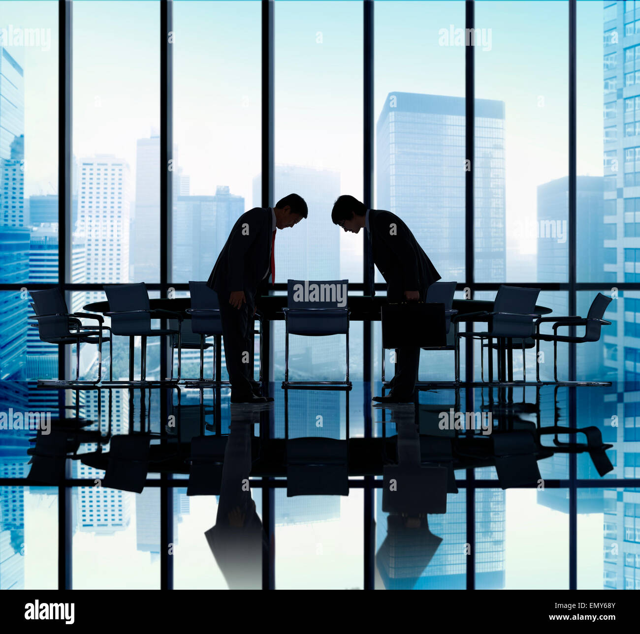 Bowing down hi-res stock photography and images - Alamy