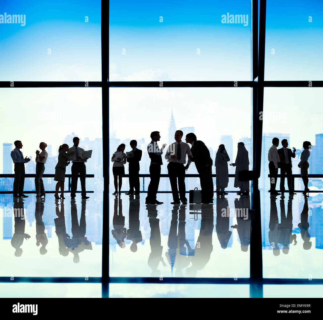 Business People Communication Corporate Office Concept Stock Photo - Alamy