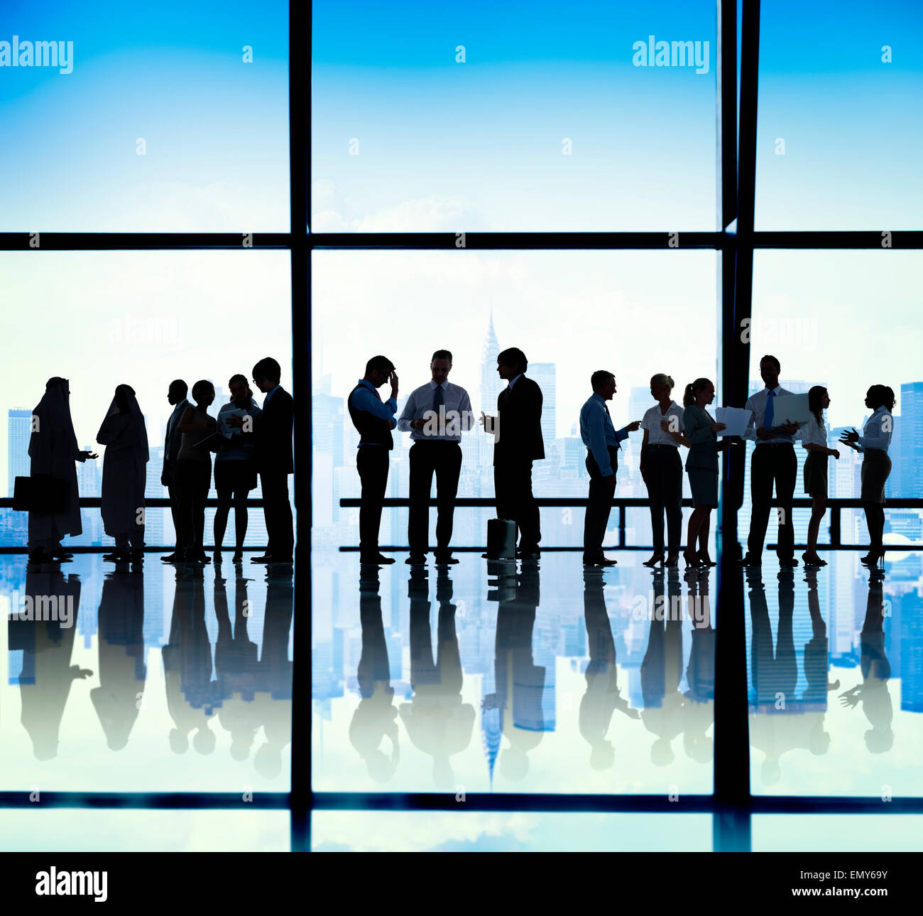 Business People Corporate Communication Office Concept Stock Photo - Alamy