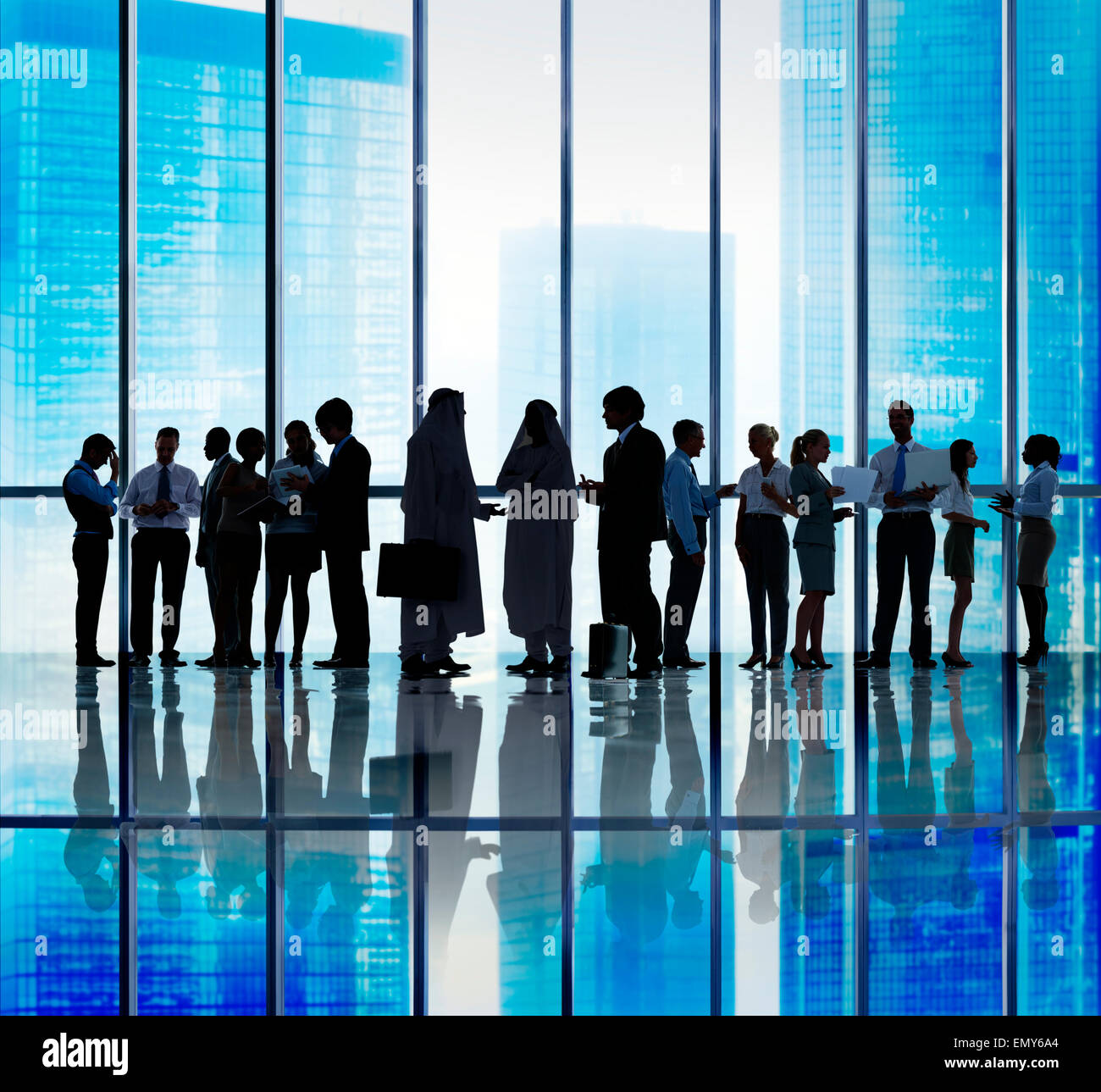 Business People Corporate Communication Office Concept Stock Photo - Alamy
