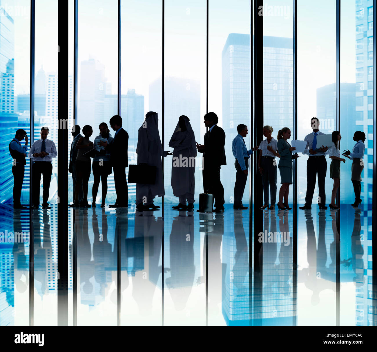 Business People Communication Corporate Office Concept Stock Photo - Alamy