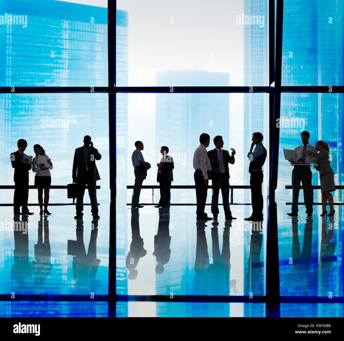 Business People Communication Corporate Office Concept Stock Photo - Alamy