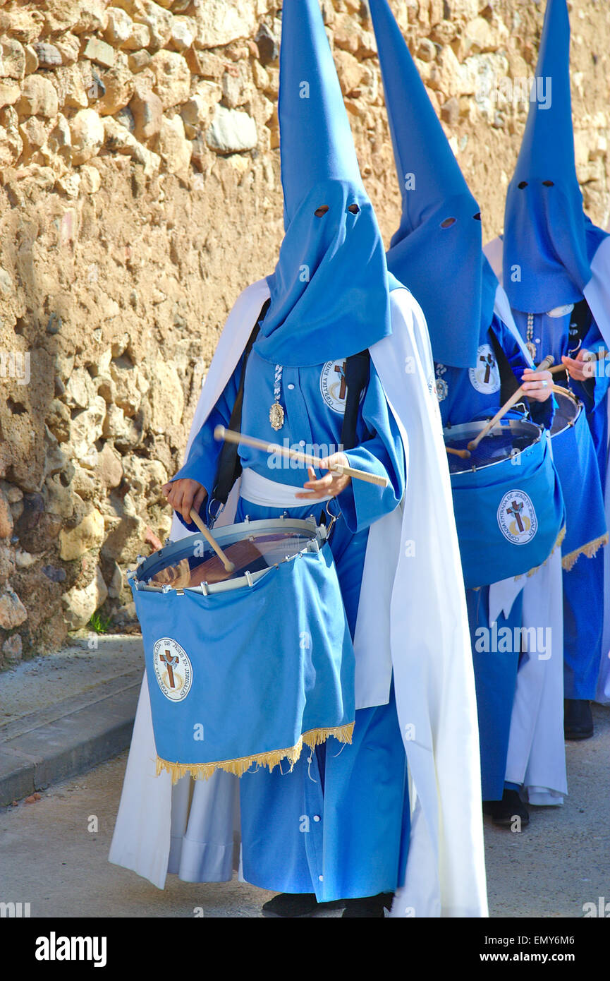 Typical religious procession. Holy Week in Spain Stock Photo - Alamy