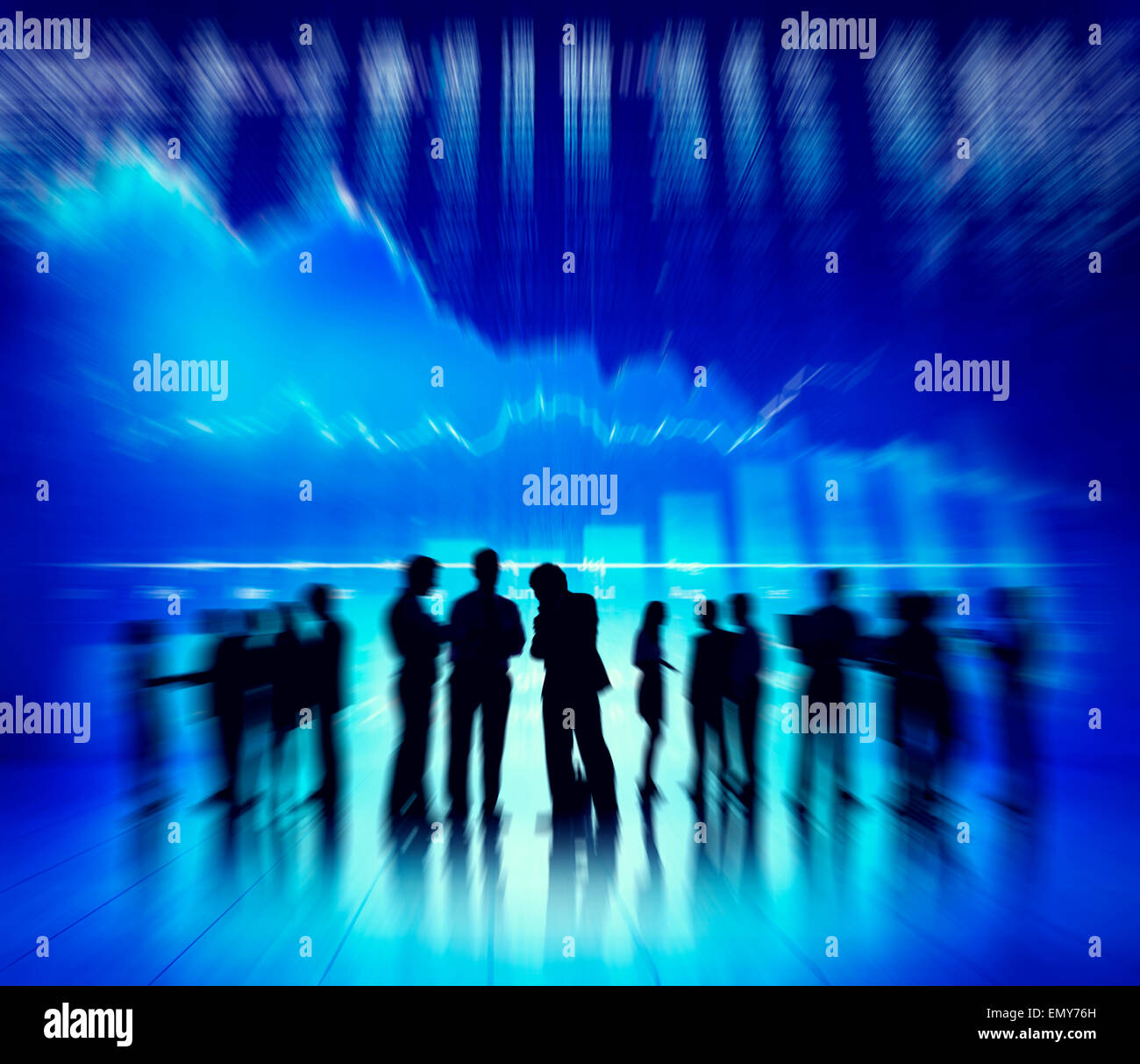 Business Communication Stock Market Concepts Stock Photo - Alamy