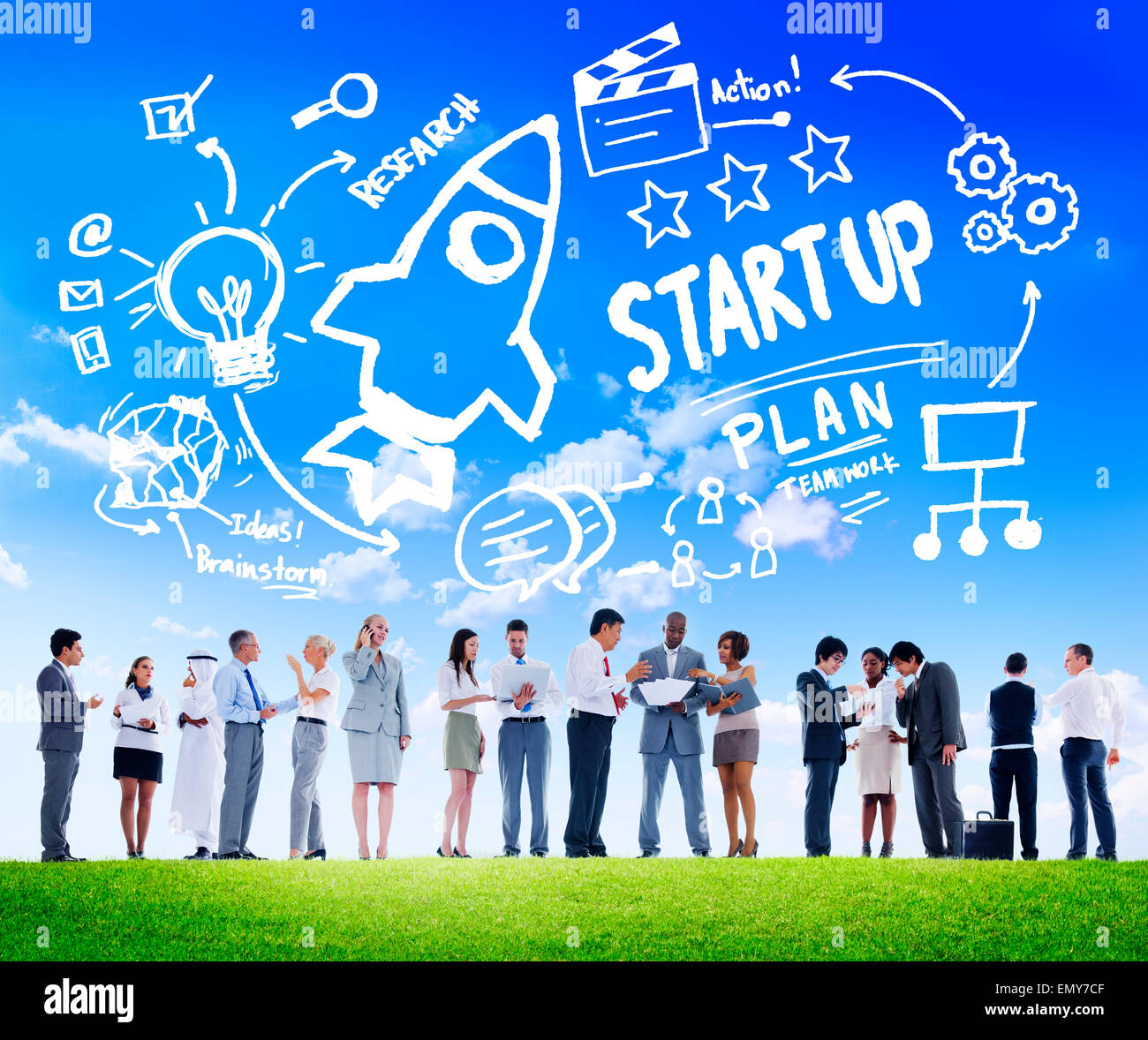 New solution business development hi-res stock photography and images ...