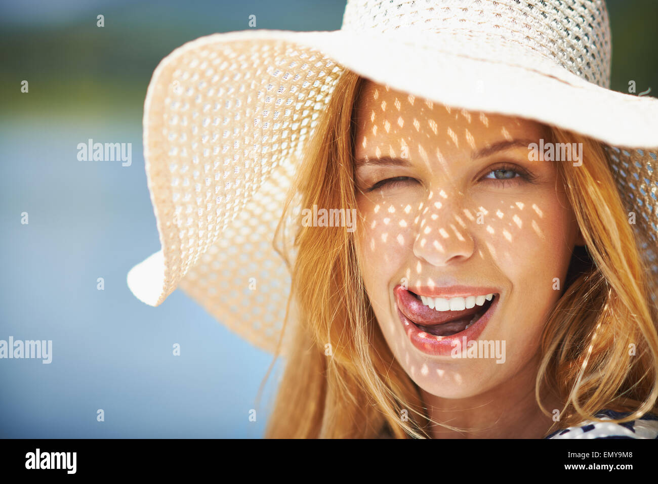 Flirty girl hi-res stock photography and images - Alamy