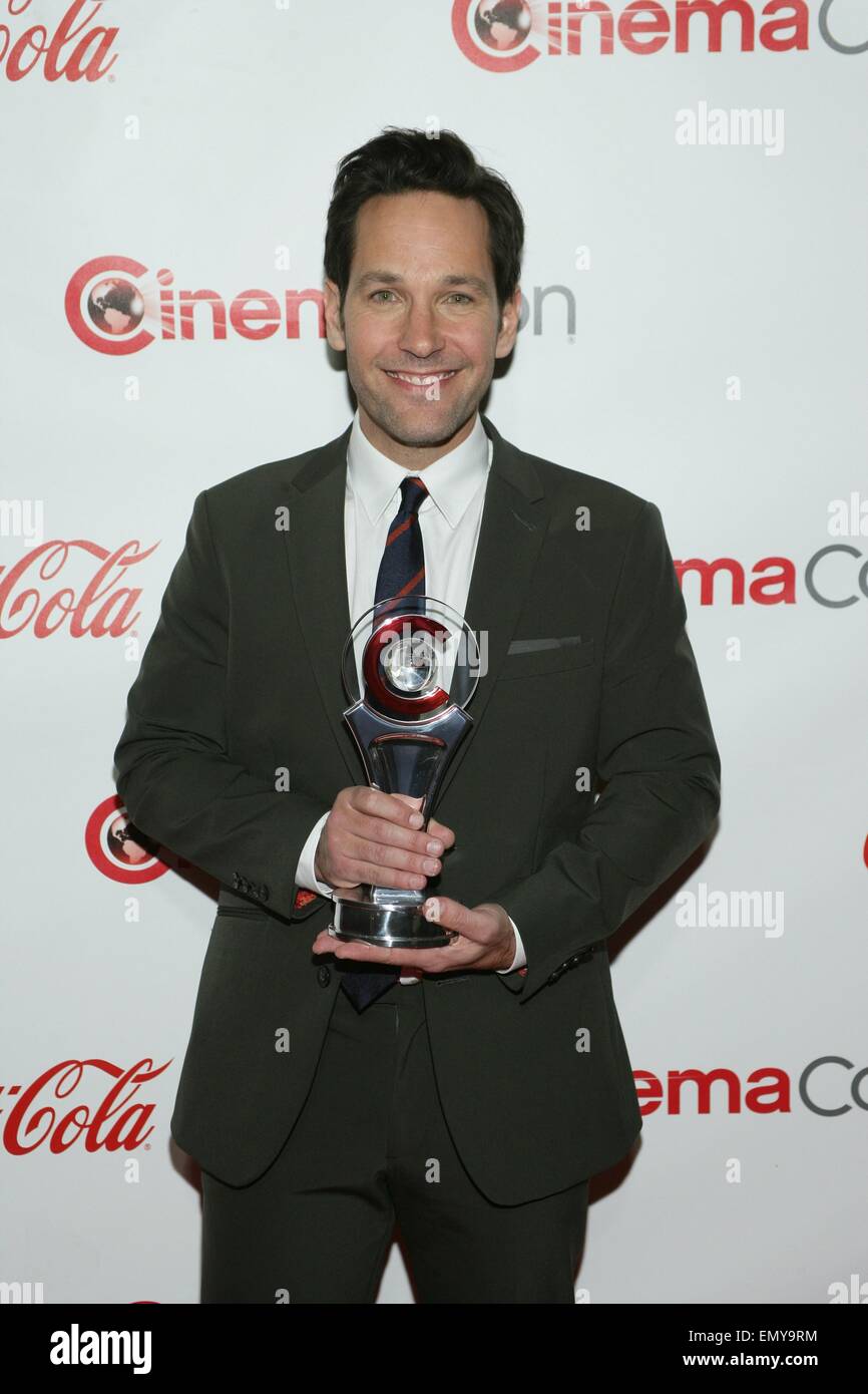 Las Vegas, NV, USA. 23rd Apr, 2015. Paul Rudd at arrivals for CinemaCon ...