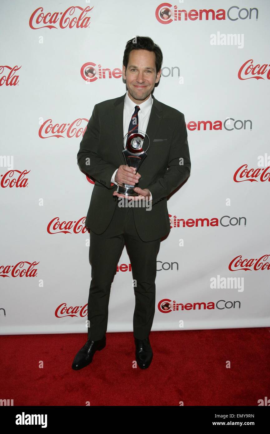 Las Vegas, NV, USA. 23rd Apr, 2015. Paul Rudd at arrivals for CinemaCon ...