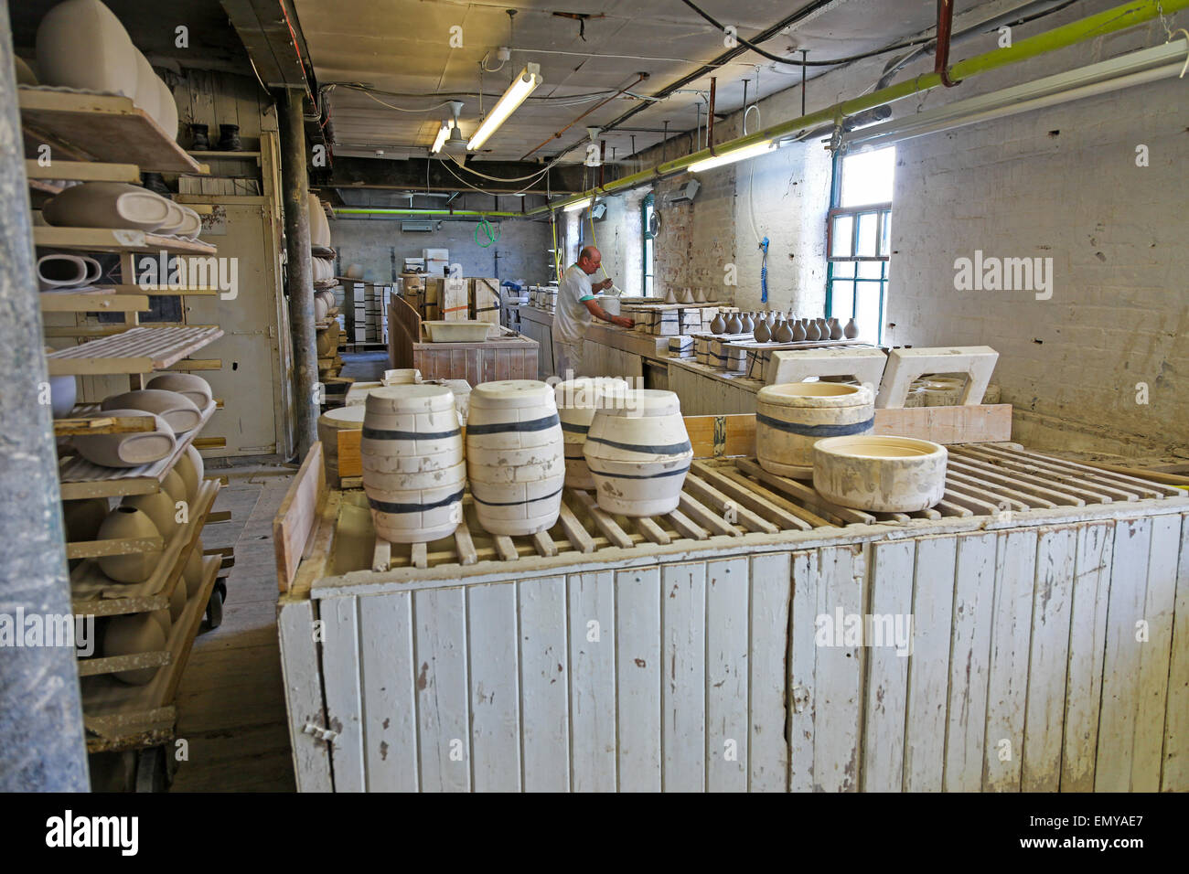 Burleigh Middleport pottery factory Stoke-on-Trent North Staffordshire ...
