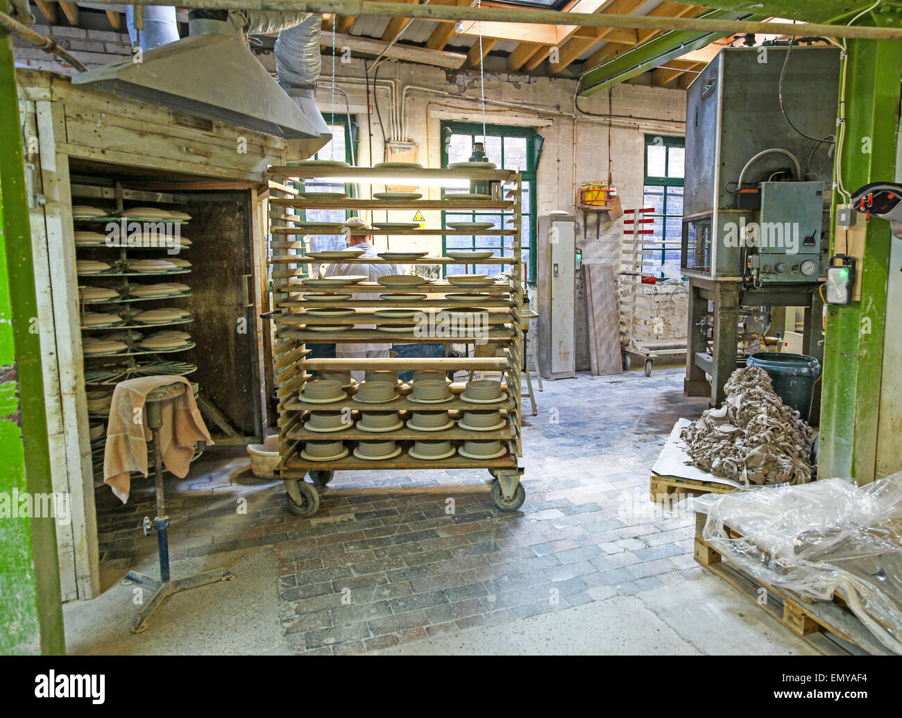Burleigh Middleport pottery factory Stoke-on-Trent North Staffordshire ...