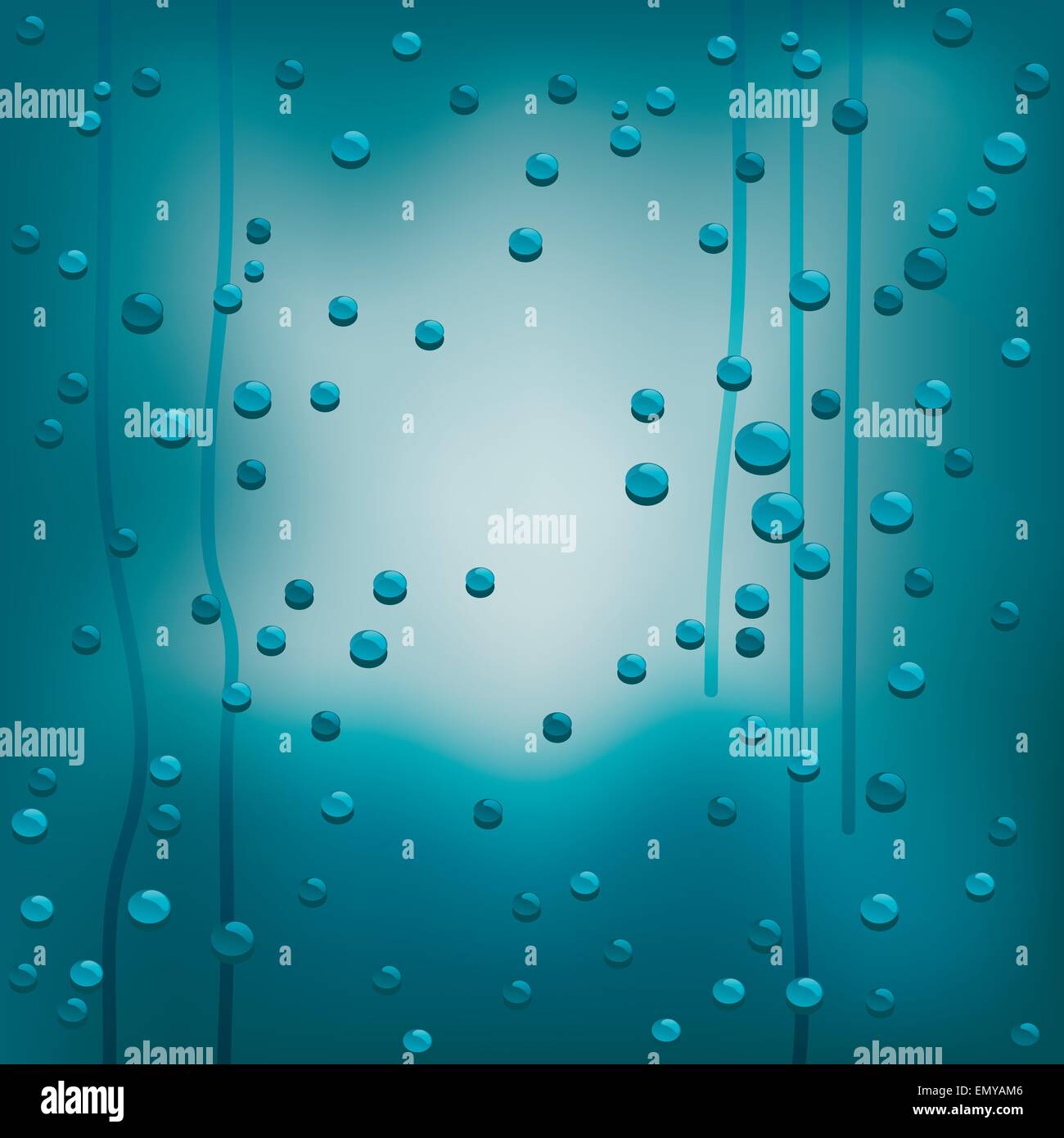 Rain on a window Stock Vector Images - Alamy