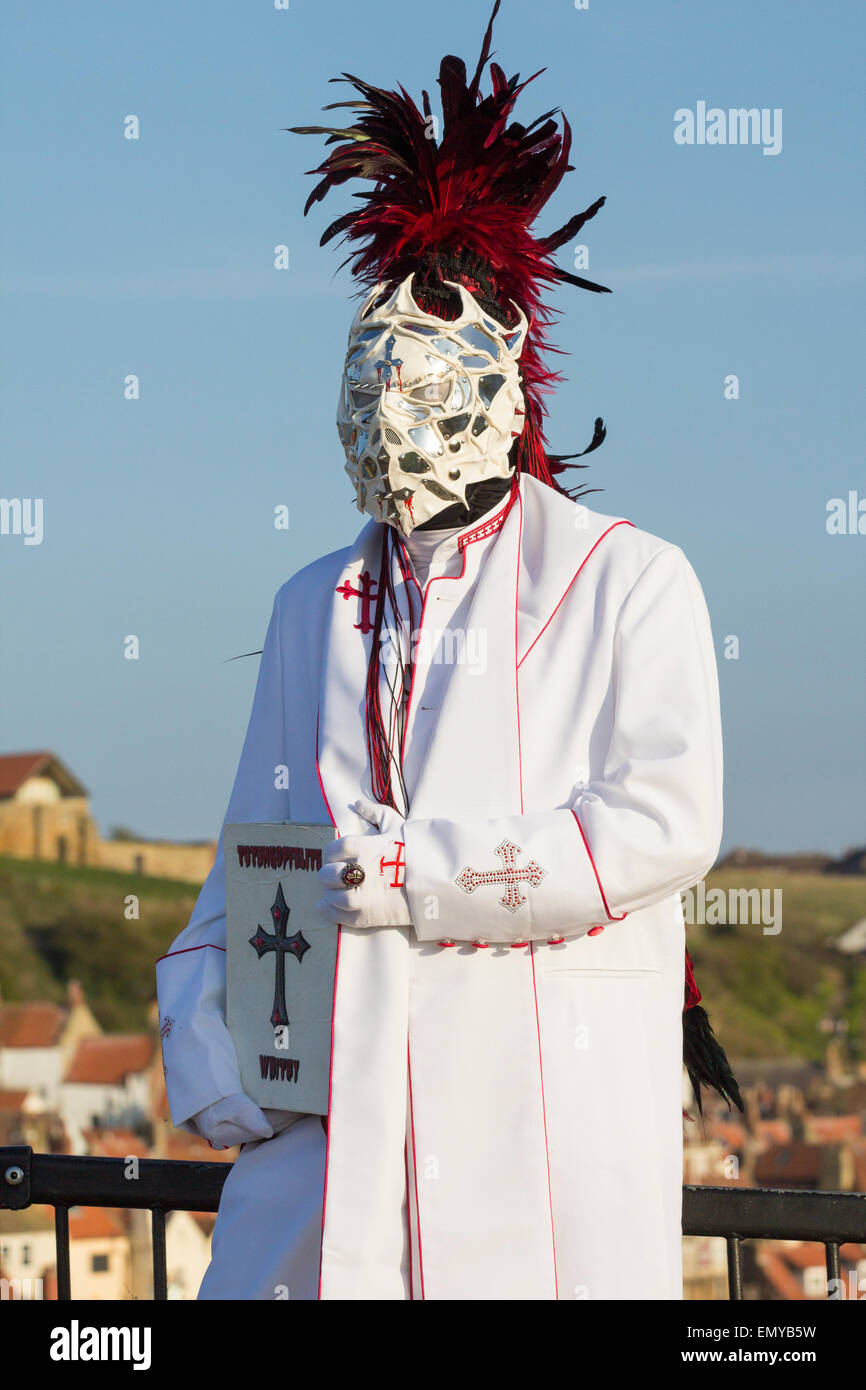 Whitby, North Yorkshire, UK. 23rd Apr, 2015. Self proclaimed Goth ...