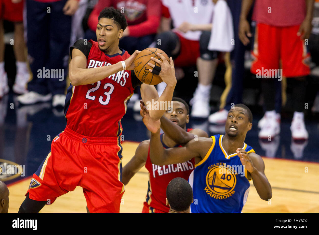 New Orleans, LA, USA. 23rd Apr, 2015. New Orleans Pelicans forward ...