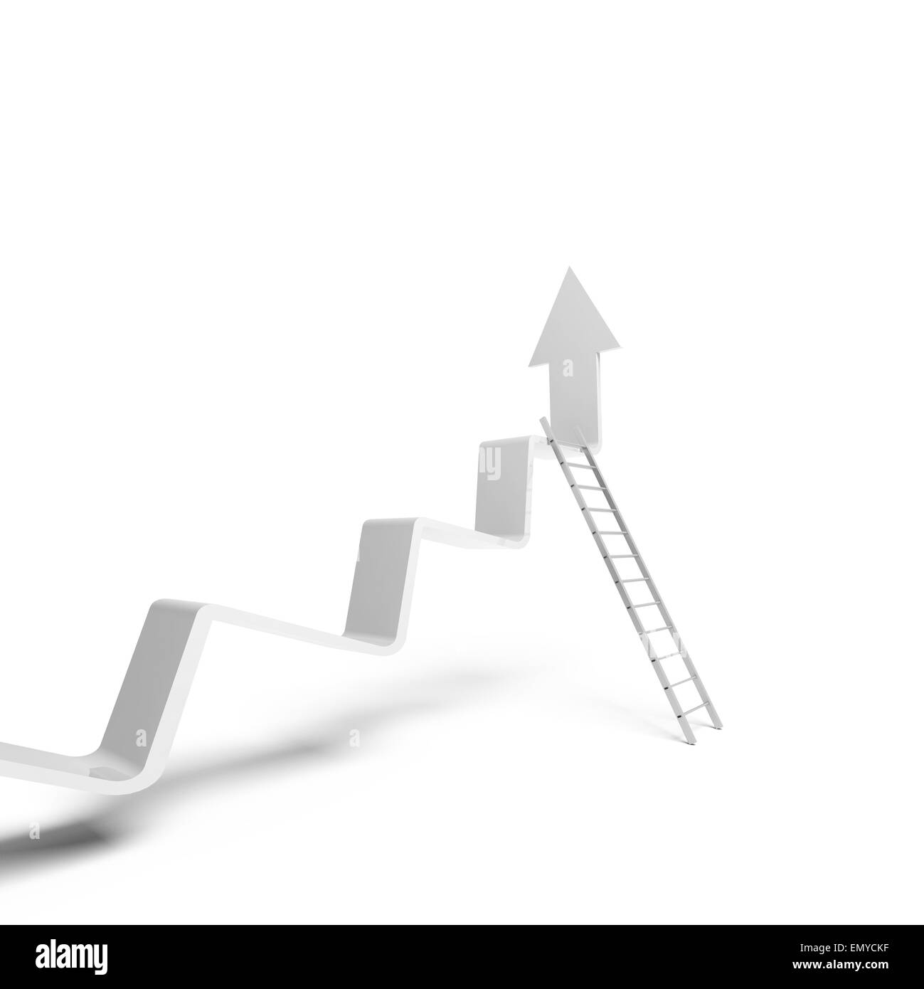 Going on stairs Cut Out Stock Images & Pictures - Alamy