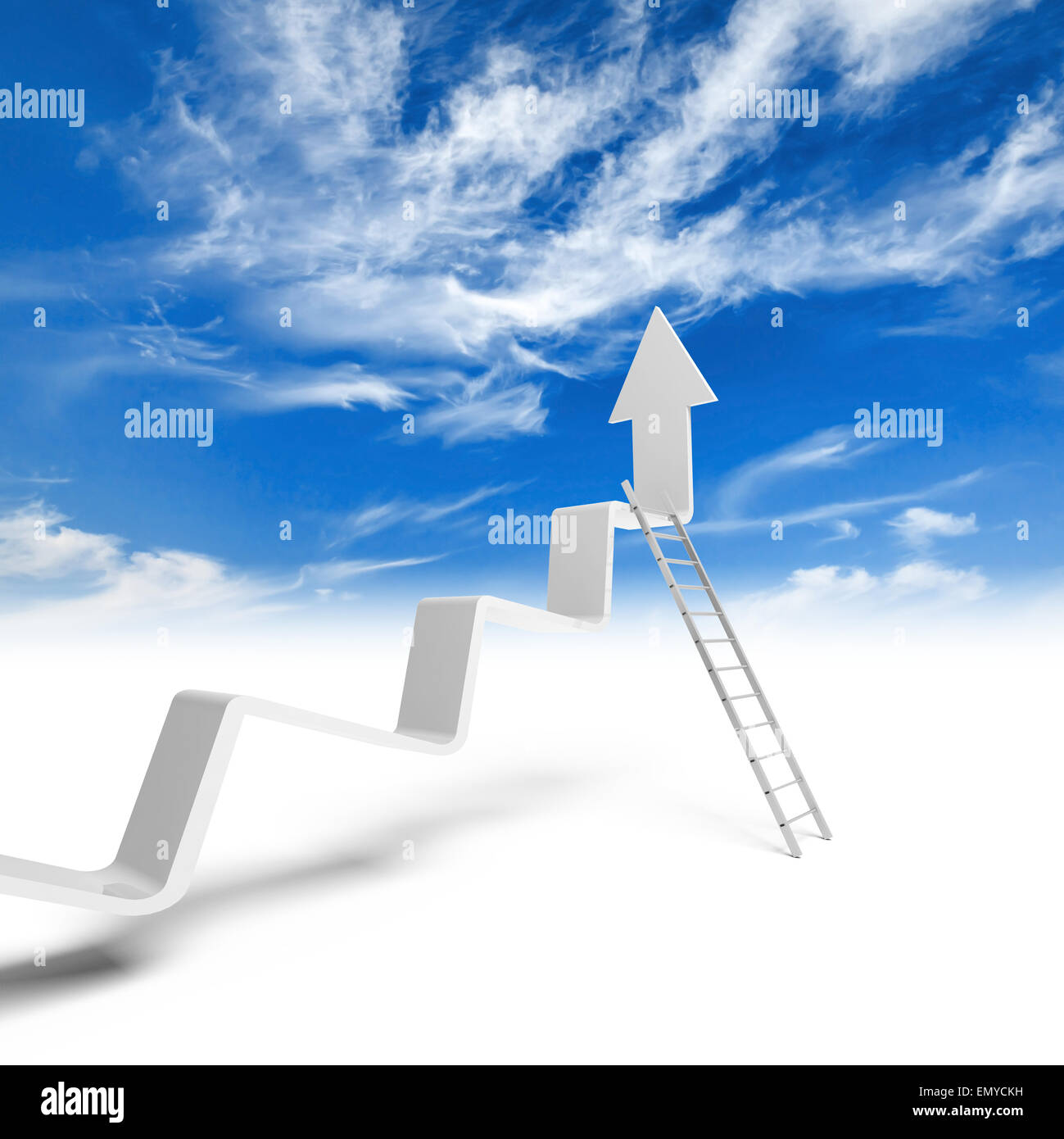 Broken line graph hi-res stock photography and images - Alamy